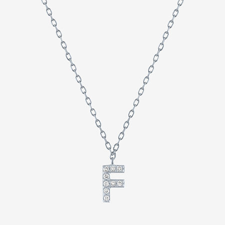 Click here for Lab-Grown (G-H / SI2-I1) Diamond Accent Initial Pe... prices