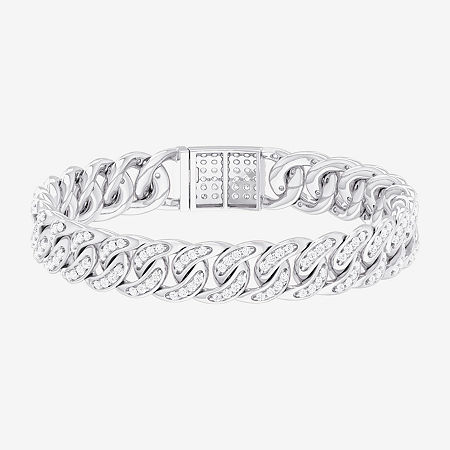 Click here for 4 CT. T.W. Natural White Diamond 10K Gold 8 1/2 In... prices