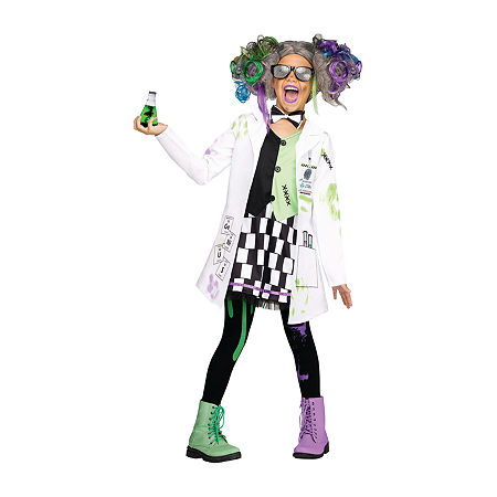 Click here for Little & Big Kid Girls Mad Scientist Costume  Larg... prices