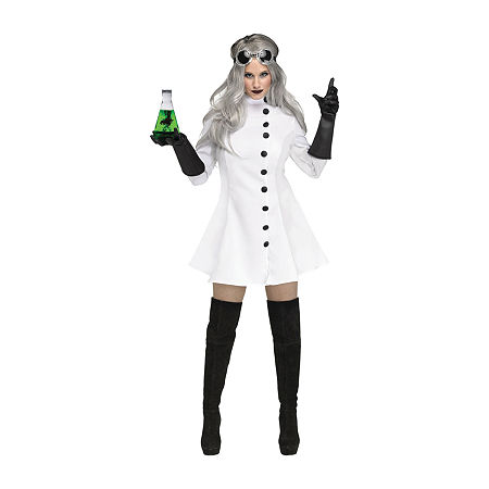 Click here for Womens Mad Scientist Costume  Medium  White prices