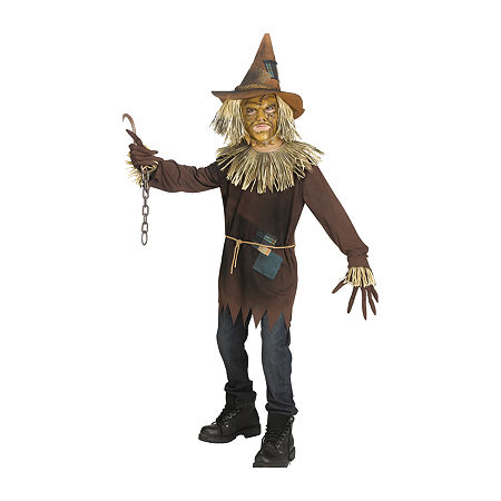 Click here for Little & Big Kid Unisex Evil Scar-Crow Costume  Me... prices