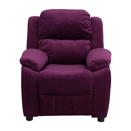 Click here for Charlie Padded Arm Recliner for Kids  One Size  Pu... prices