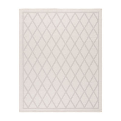 Martha Stewart Kalli Bordered Washable Outdoor Rectangular Area Rug ...