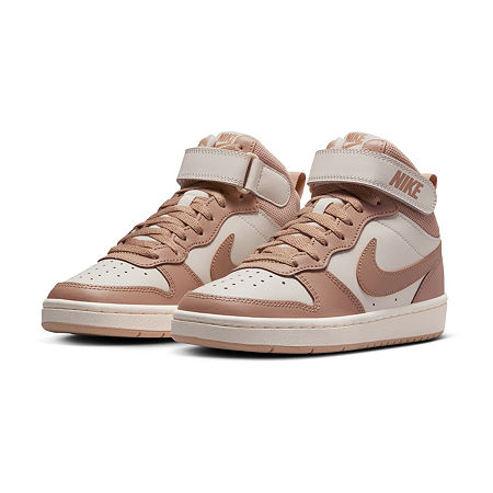 Click here for Nike Court Borough Mid Big Kid Unisex Sneakers  5... prices