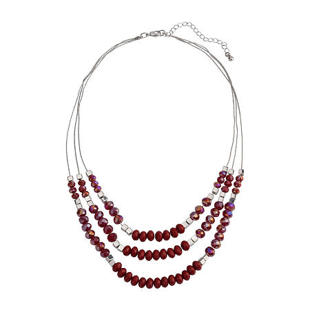 Click here for Mixit Womens Hypoallergenic 18 Inch Beaded Necklac... prices