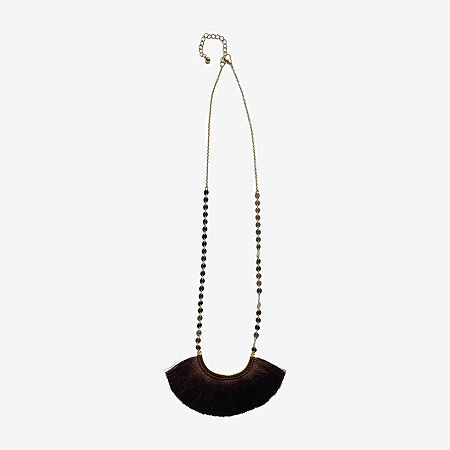 Click here for Bijoux Bar Fringe Womens 12 Inch Link Chain Neckla... prices