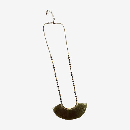 Click here for Bijoux Bar Fringe Womens 12 Inch Link Chain Neckla... prices