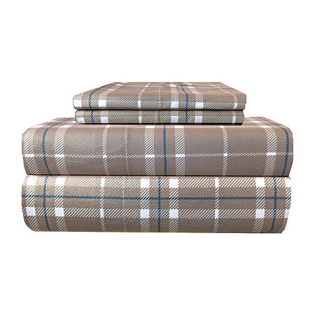 Click here for Micro Flannel(R) Carlton Plaid Bark Printed Deep-P... prices