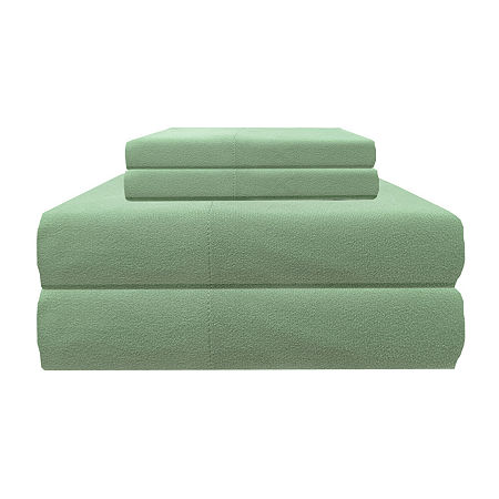 Click here for Shavel Micro Flannel Solid 4-pc Sheet Set  King -... prices