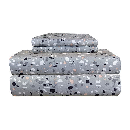 Click here for Micro Flannel(R) Terrazzo Light Grey Printed Deep-... prices