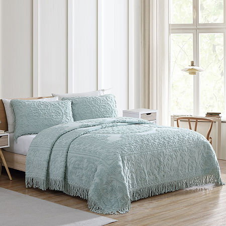 Click here for Beatrice Home Fashions Medallion Embellished Bedsp... prices