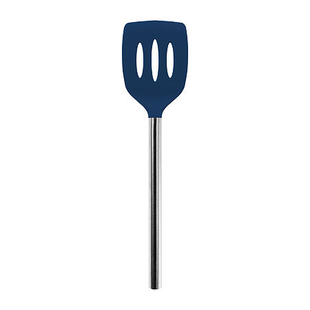 Click here for Tovolo Silicone Slotted Turner  One Size  Blue prices