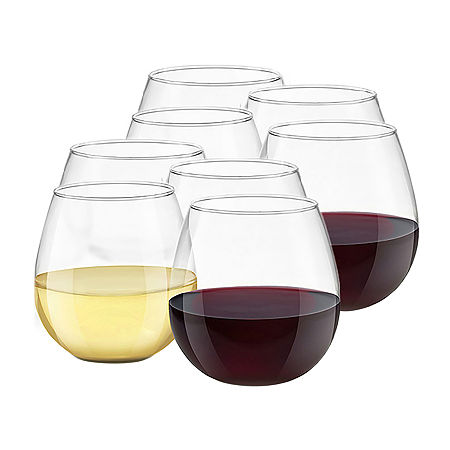 Click here for Joyjolt Spirits Stemless Crystal 15 Oz - Set Of 8... prices