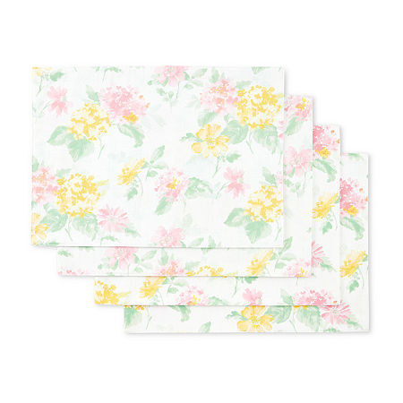 Click here for Martha Stewart Amber Floral 4-pc. Placemat Set  On... prices
