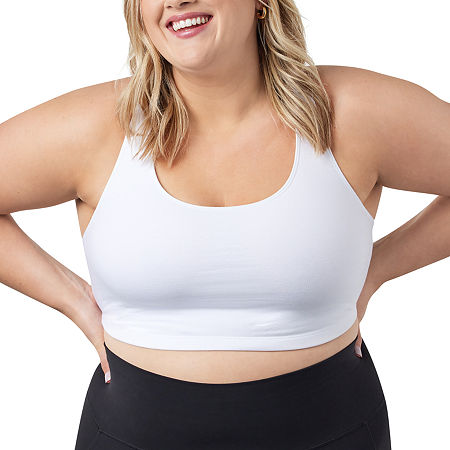 Click here for Leading Lady The Serena Wirefree Cotton Racerback... prices