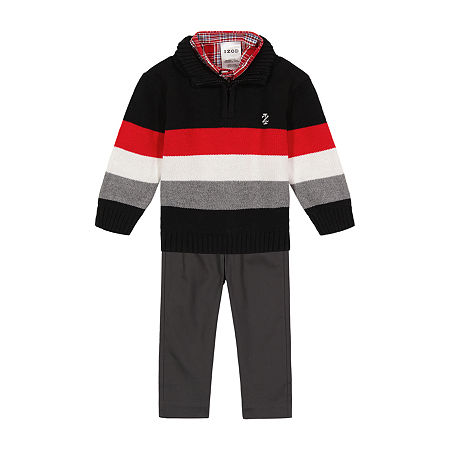 Click here for IZOD Toddler Boys 3-pc. Pant Set  4t  Black prices
