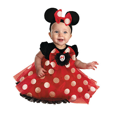 Click here for Baby Girls Deluxe Minnie Mouse Costume Set  12-18... prices