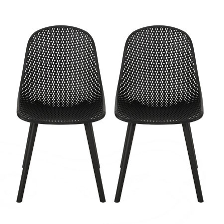 Click here for Posey 2-pc. Dining Chair  One Size  Black prices