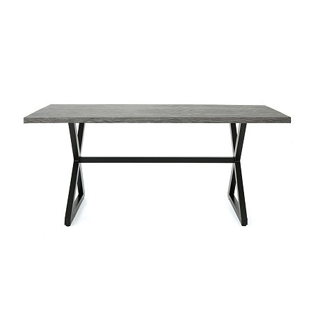 Click here for Rolando Rectangular Dining Table  One Size  Gray prices