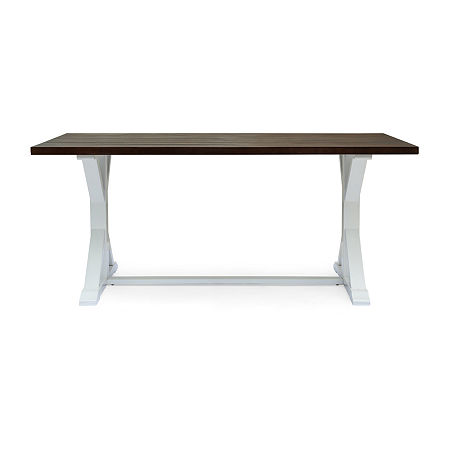 Click here for Cassia Rectangular Dining Table  One Size  Brown prices