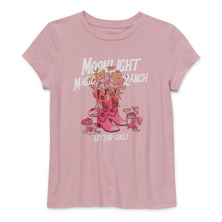 Click here for Thereabouts Little & Big Girls Round Neck Short Sl... prices