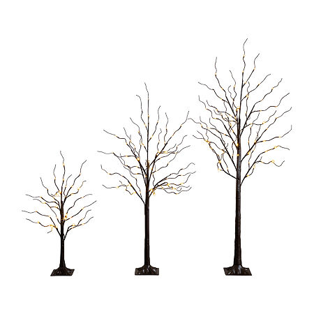 Click here for Nearly Natural 6 Foot Pre-Lit Birch Christmas Tree... prices
