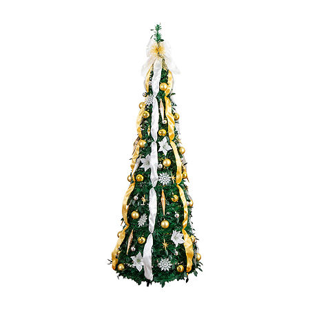 Click here for Nearly Natural 6 Foot Pre-Lit Collapsible Pre-Deco... prices