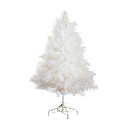 Click here for Nearly Natural 4 Foot Christmas Tree  One Size  Wh... prices