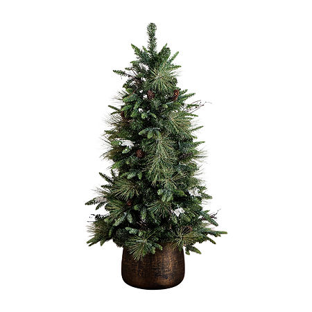 Click here for Nearly Natural 4 Foot Pre-Lit Pine Christmas Tree... prices