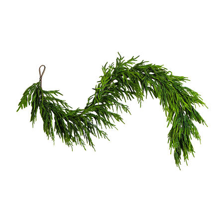 Click here for Nearly Natural 8ft Real Touch Wreath  One Size  Gr... prices