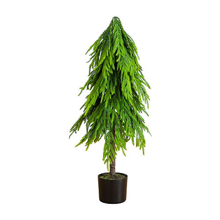 Click here for Nearly Natural 3 Foot Pine Christmas Tree  One Siz... prices