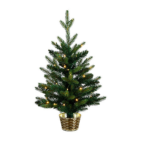 Click here for Nearly Natural 2 Foot Pre-Lit Timer Pine Christmas... prices