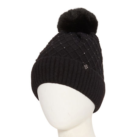 Click here for Nanette Lepore Womens Beanie  One Size  Black prices