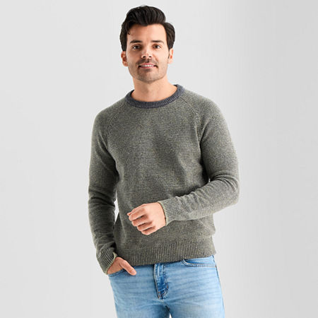 Click here for mutual weave Mens Crew Neck Long Sleeve Pullover S... prices