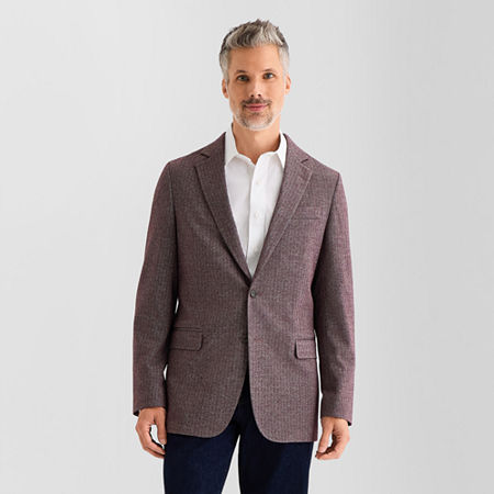Click here for Stafford Herringbone Mens Classic Fit Sport Coat... prices