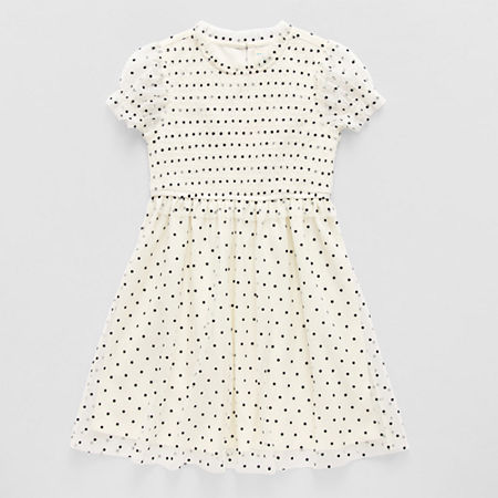 Click here for Thereabouts Little & Big Kid Girls Short Sleeve A-... prices