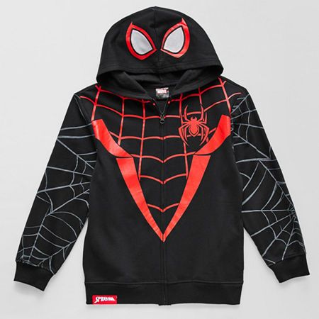 Click here for Miles Morales Little & Big Kid Boys Long Sleeve Sp... prices