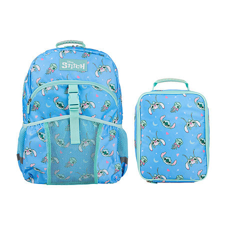 Disney Collection Girls Adjustable Straps Backpack  One Size  Blue