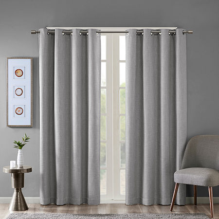 Click here for Madison Park Arlie Grommet Top Energy Saving Black... prices