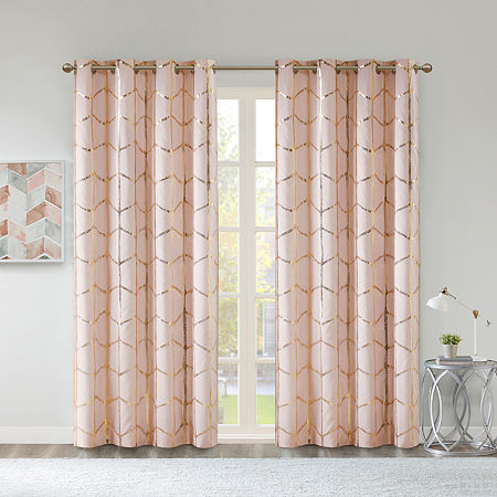Click here for Intelligent Design Khloe Metallic Geometric Printe... prices
