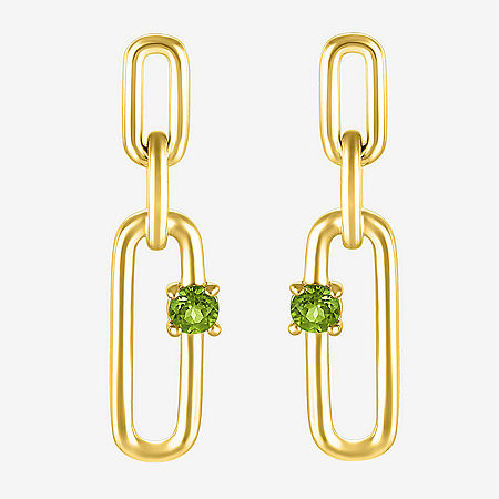Click here for Womens Genuine Green Peridot 14K Gold Over Silver... prices