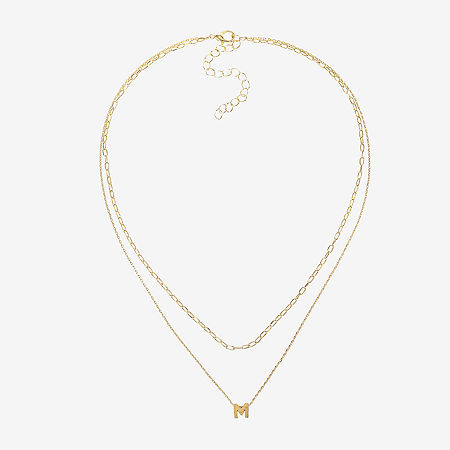 Click here for Silver Treasures Delicates Initial Womens 14K Gold... prices