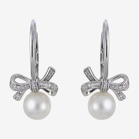 Click here for Womens White Cultured Freshwater Pearl Sterling Si... prices