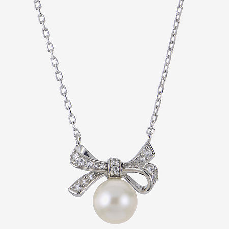 Click here for Womens White Cultured Freshwater Pearl Sterling Si... prices