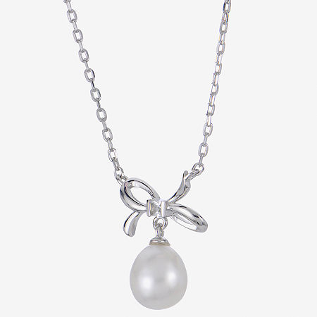 Click here for Womens White Cultured Freshwater Pearl Sterling Si... prices