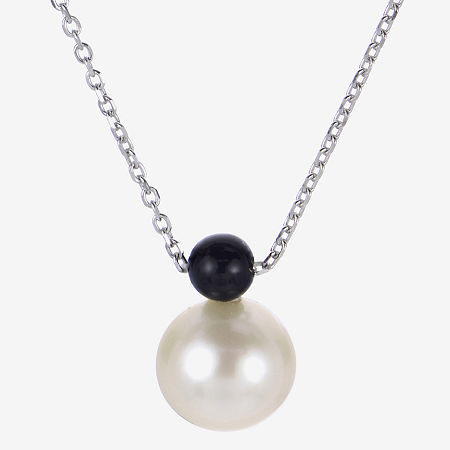 Click here for Womens White Cultured Freshwater Pearl Sterling Si... prices