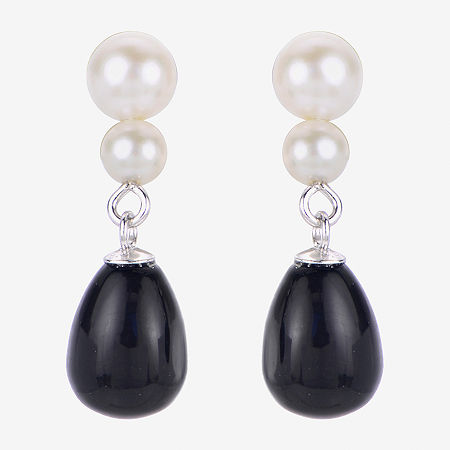 Click here for Womens Black Onyx Cultured Freshwater Pearl Sterli... prices
