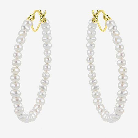 Click here for Womens White Cultured Freshwater Pearl 14K Gold 40... prices