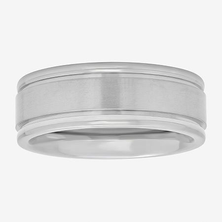 Click here for Mens Titanium Comfort Fit Wedding Band  12 1/2 prices