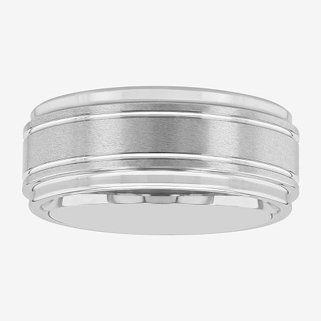 Click here for Mens 9M Tungsten Wedding Band  15  White prices